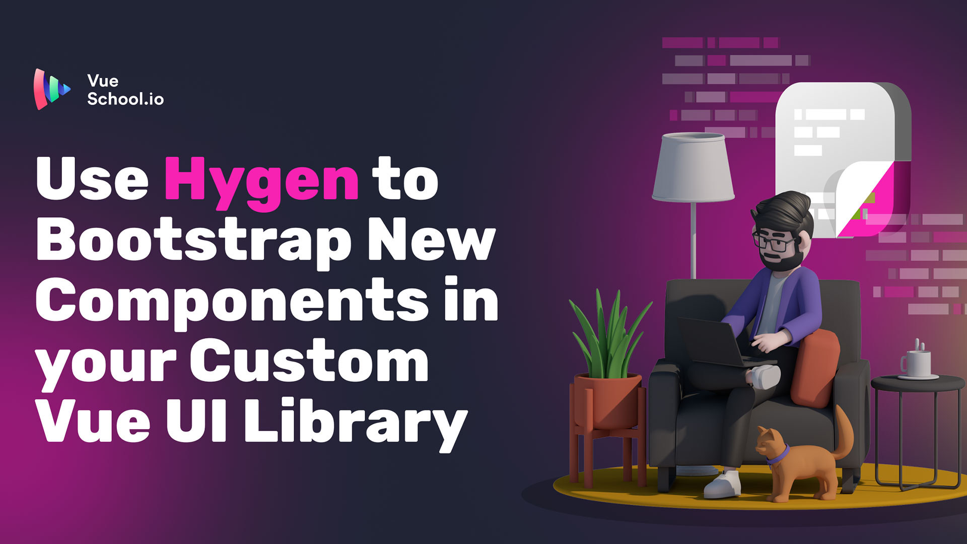 Use Hygen to Bootstrap New Components in your Custom Vue UI Library ...